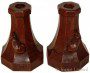 ROBERT MOUSEMAN THOMPSON RARE EARLY PAIR OF OAK CANDLESTICKS – Ingnet
