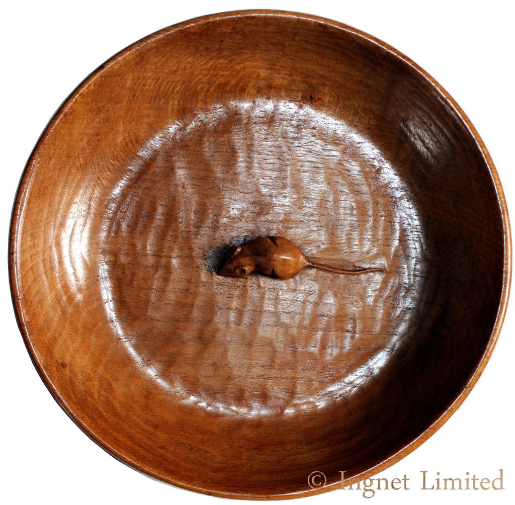 ROBERT MOUSEMAN THOMPSON OAK BOWL – Ingnet