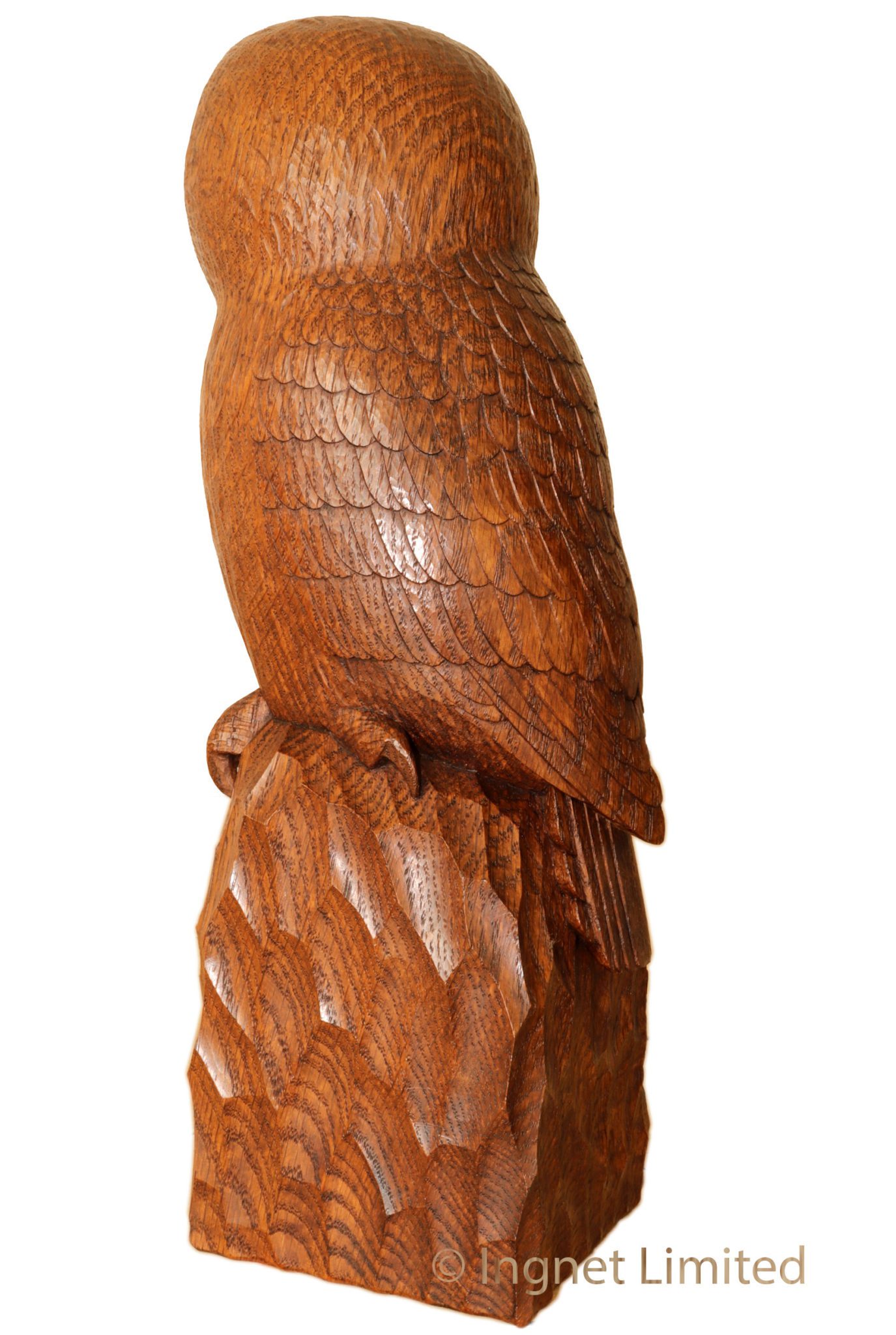 ROBERT MOUSEMAN THOMPSON SPARROW HAWK AND OWL OAK CARVINGS – Ingnet