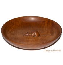 ROBERT MOUSEMAN THOMPSON OAK NUT BOWL – Ingnet