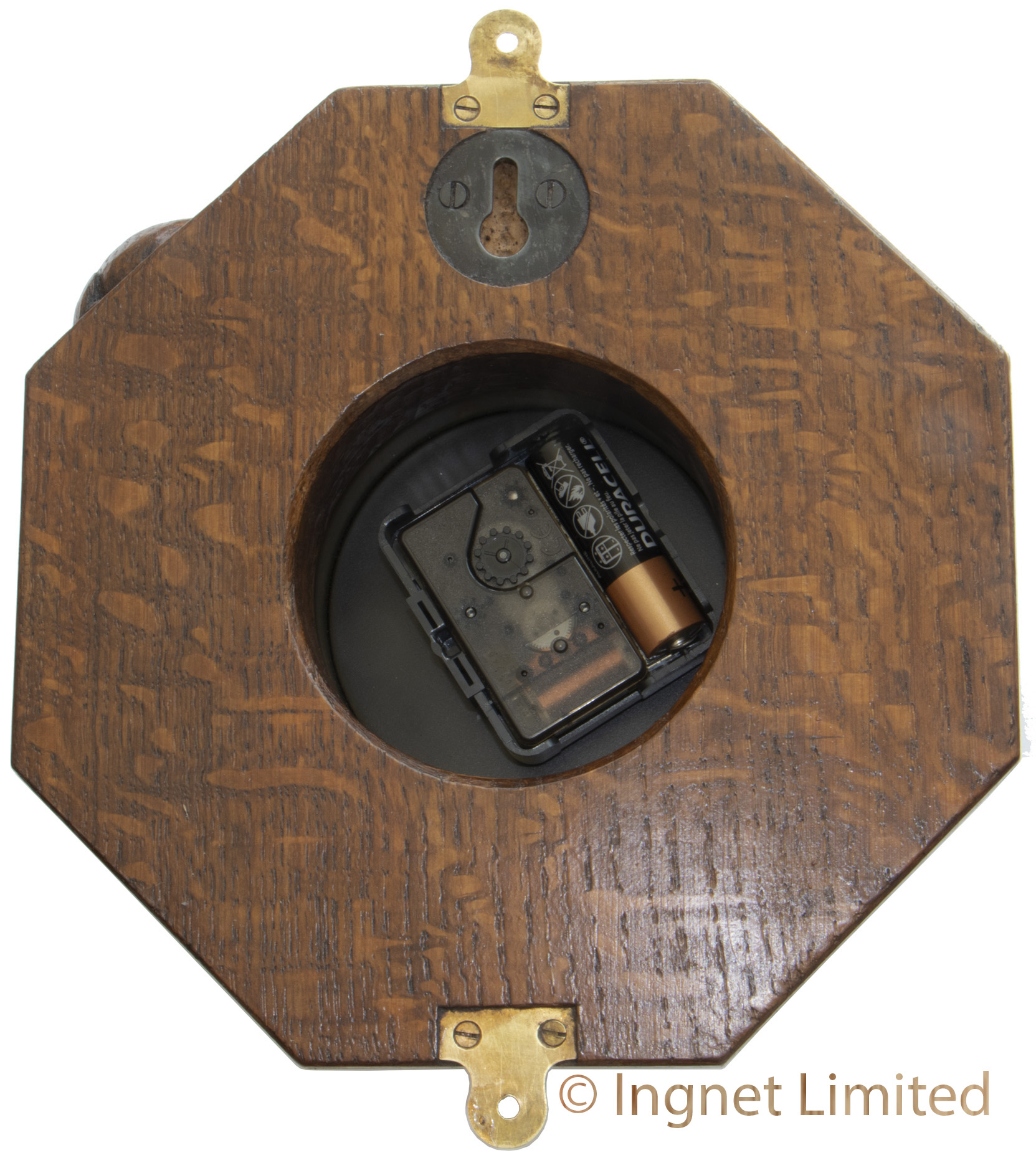 ROBERT MOUSEMAN THOMPSON VINTAGE OAK WALL CLOCK - Ingnet