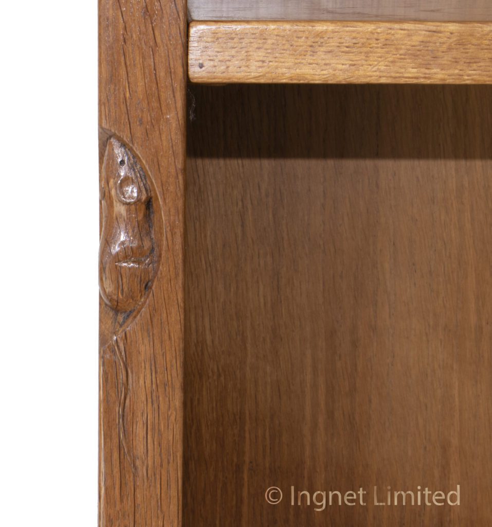 ROBERT MOUSEMAN THOMPSON OPEN BEDSIDE BOOKCASE – Ingnet