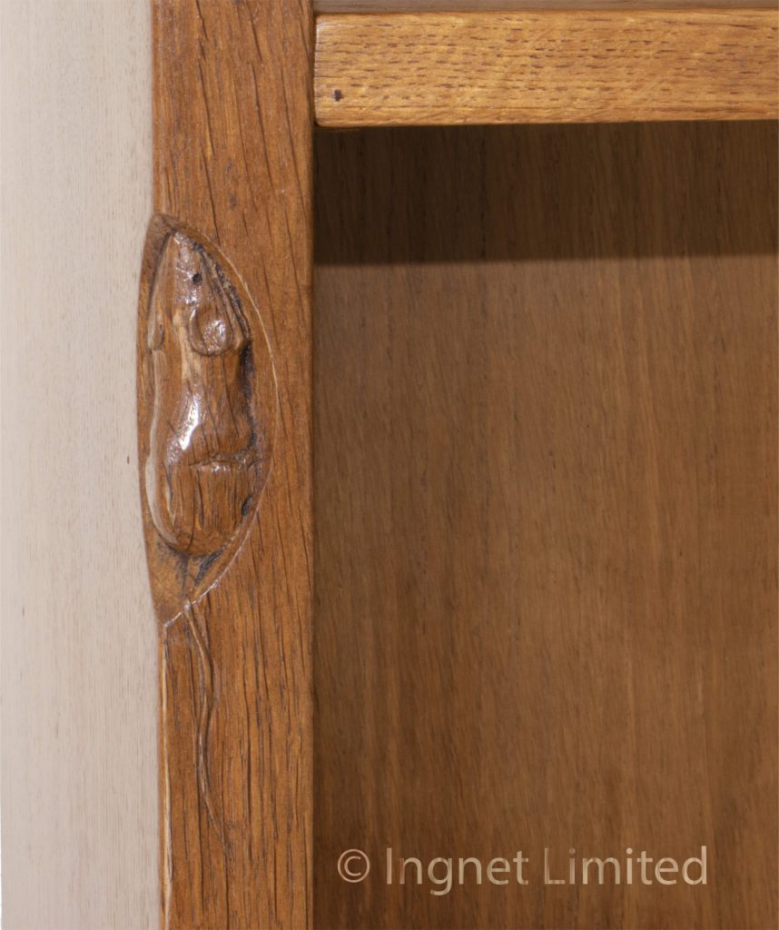 ROBERT MOUSEMAN THOMPSON OPEN BEDSIDE BOOKCASE – Ingnet