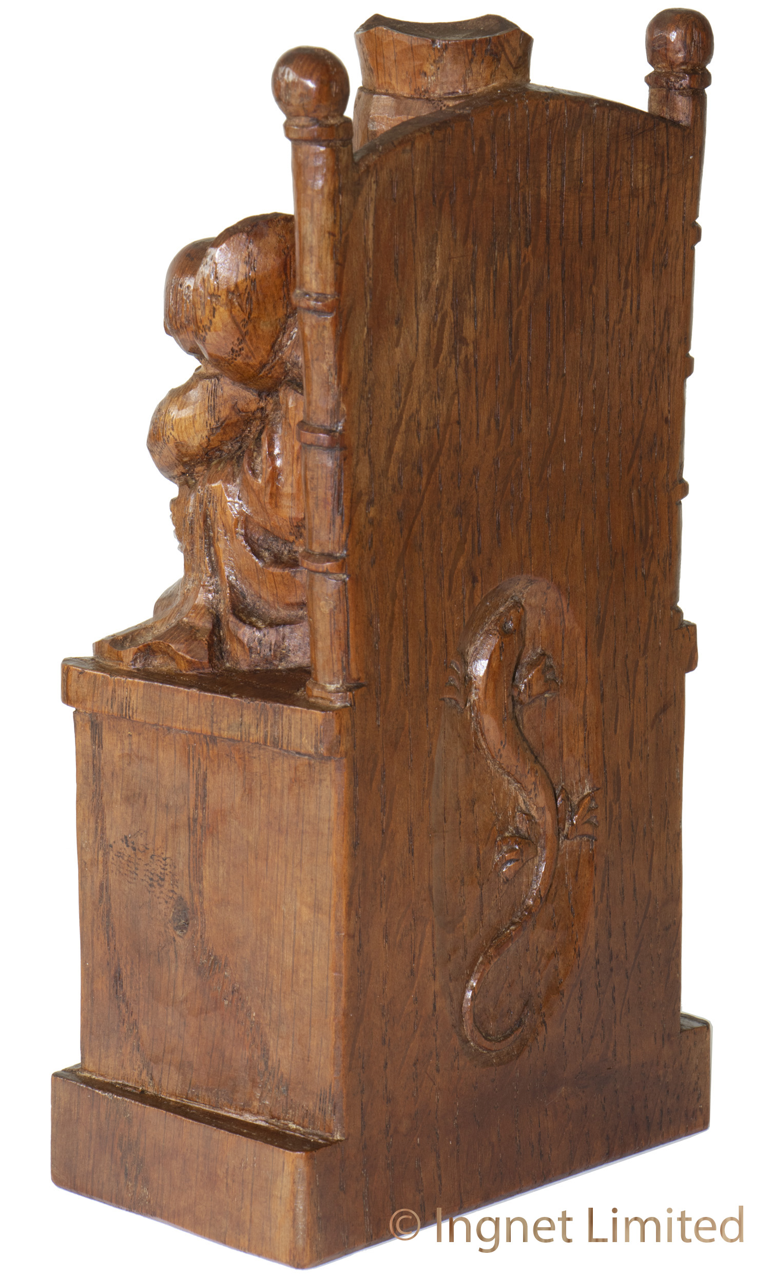 MARTIN LIZARDMAN DUTTON CARVING - Ingnet