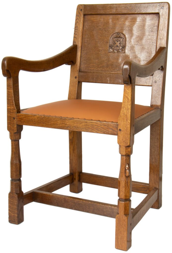 ROBERT MOUSEMAN THOMPSON RARE CLASSIC ADZED OAK DINING SUITE MADE FOR ...