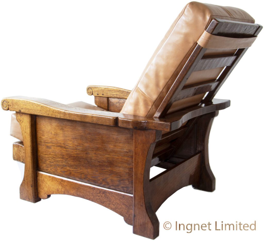 ROBERT MOUSEMAN THOMPSON RARE EARLY OAK READING CHAIR – Ingnet