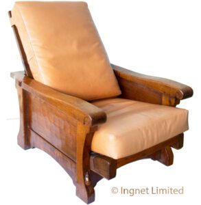ROBERT MOUSEMAN THOMPSON RARE EARLY OAK READING CHAIR – Ingnet