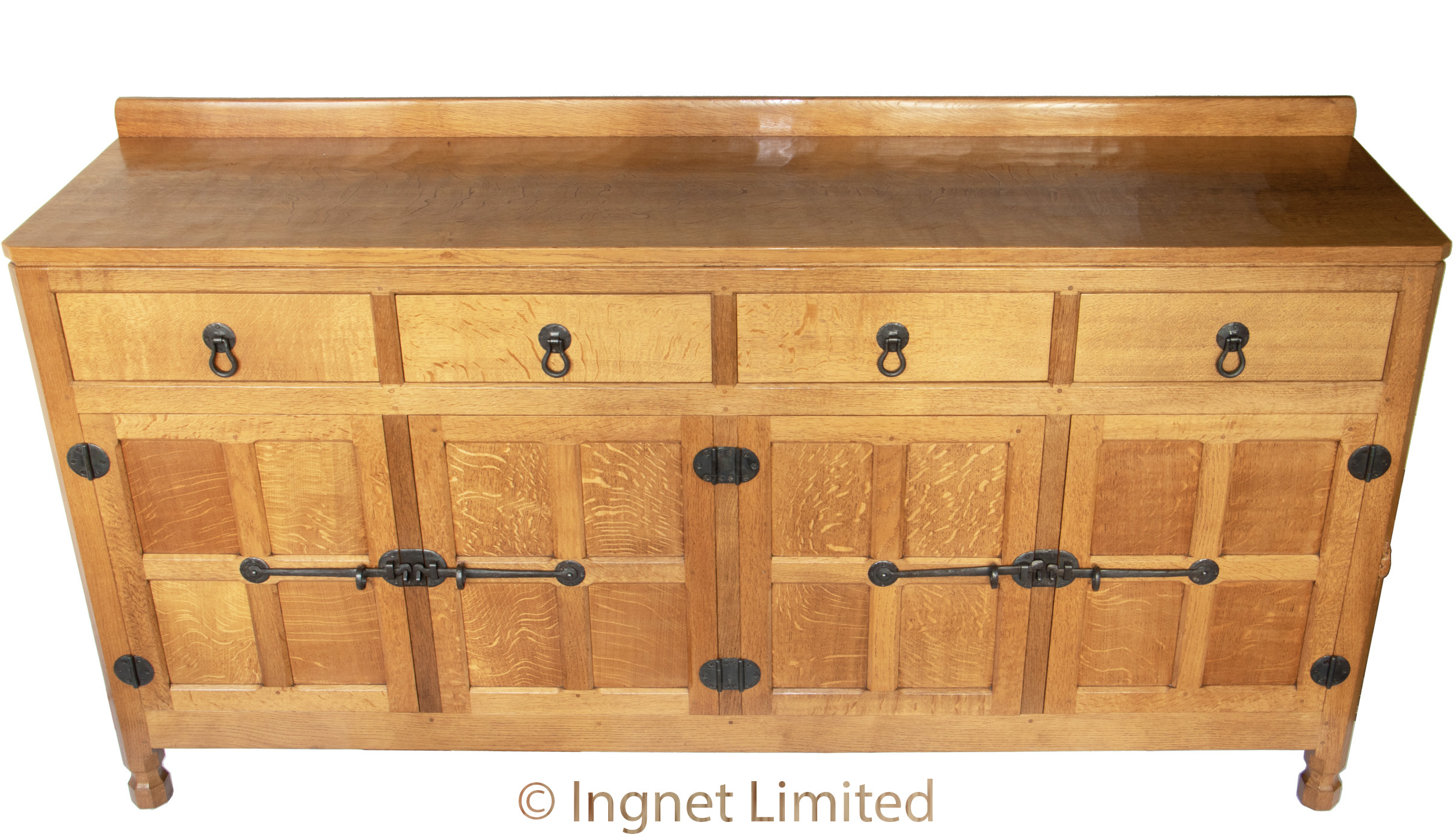 ROBERT MOUSEMAN THOMPSON MODERN OAK SIDEBOARD - Ingnet