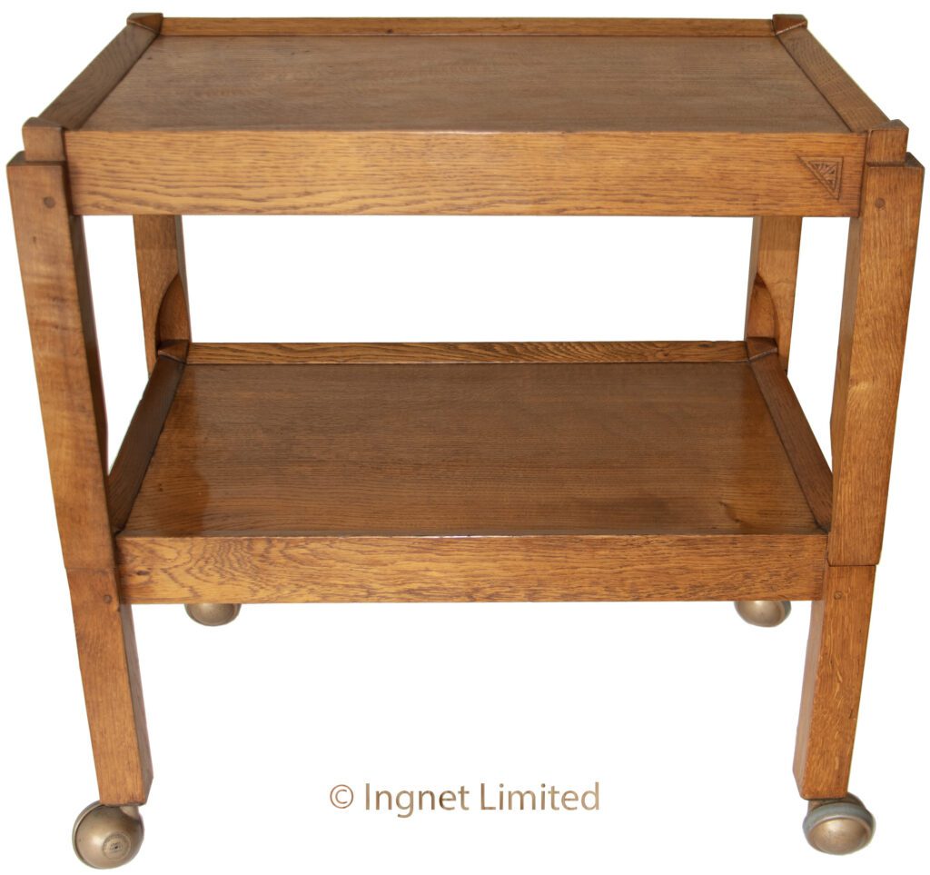 R E INGHAM KINGPOST ADZED OAK TROLLEY – Ingnet