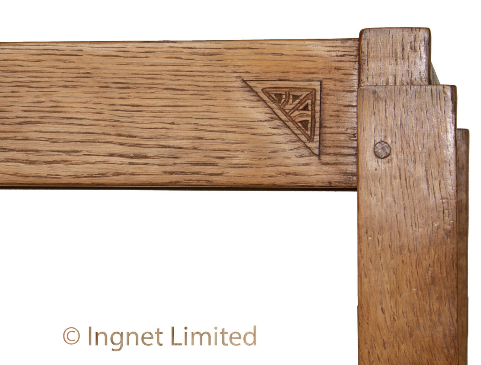R E INGHAM KINGPOST ADZED OAK TROLLEY – Ingnet