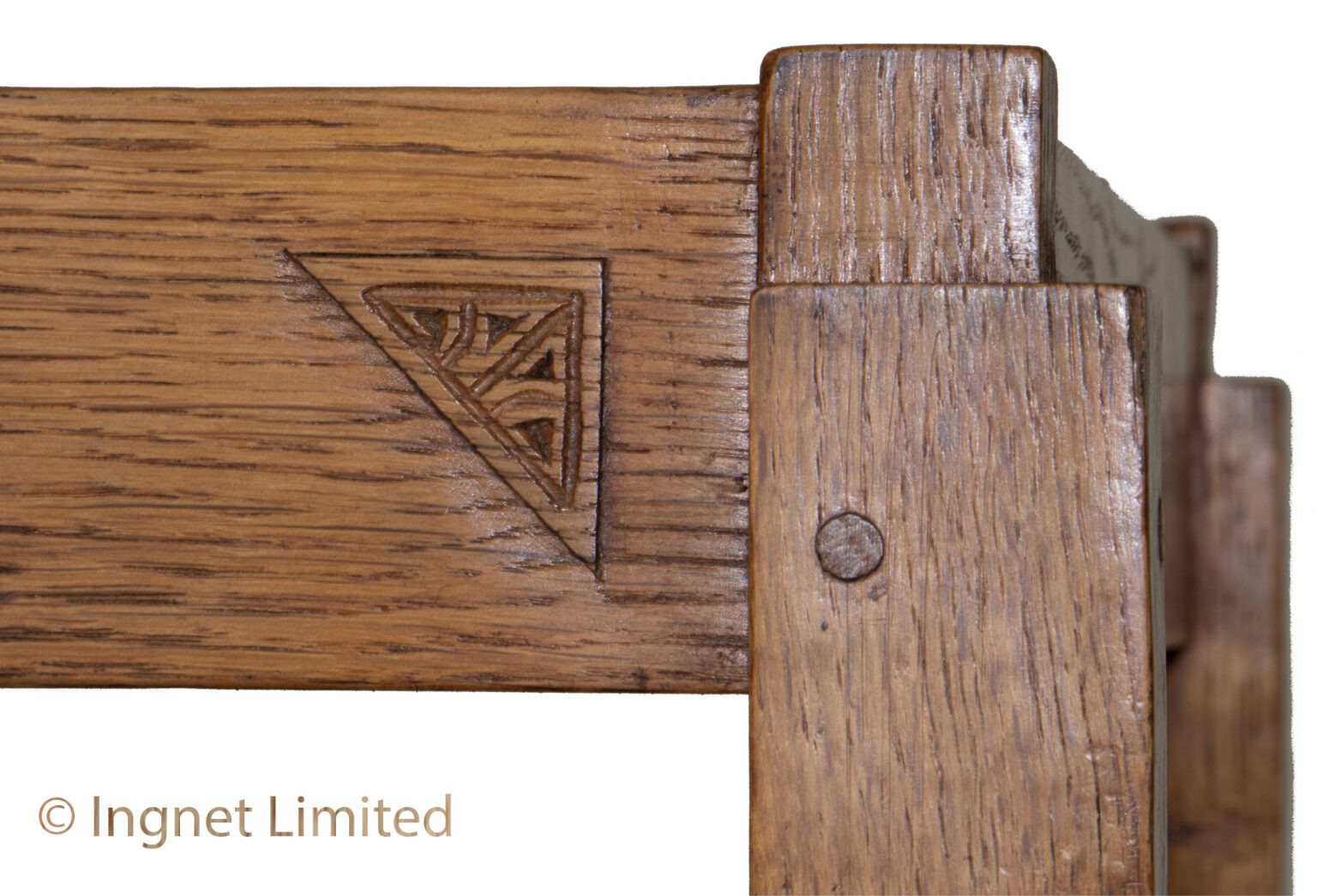 R E INGHAM KINGPOST ADZED OAK TROLLEY – Ingnet