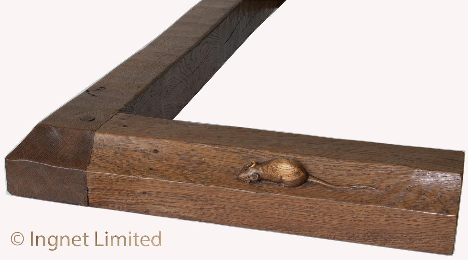 ROBERT MOUSEMAN THOMPSON RARE 1920s DOUBLE MOUSE SIGNED FENDER – Ingnet