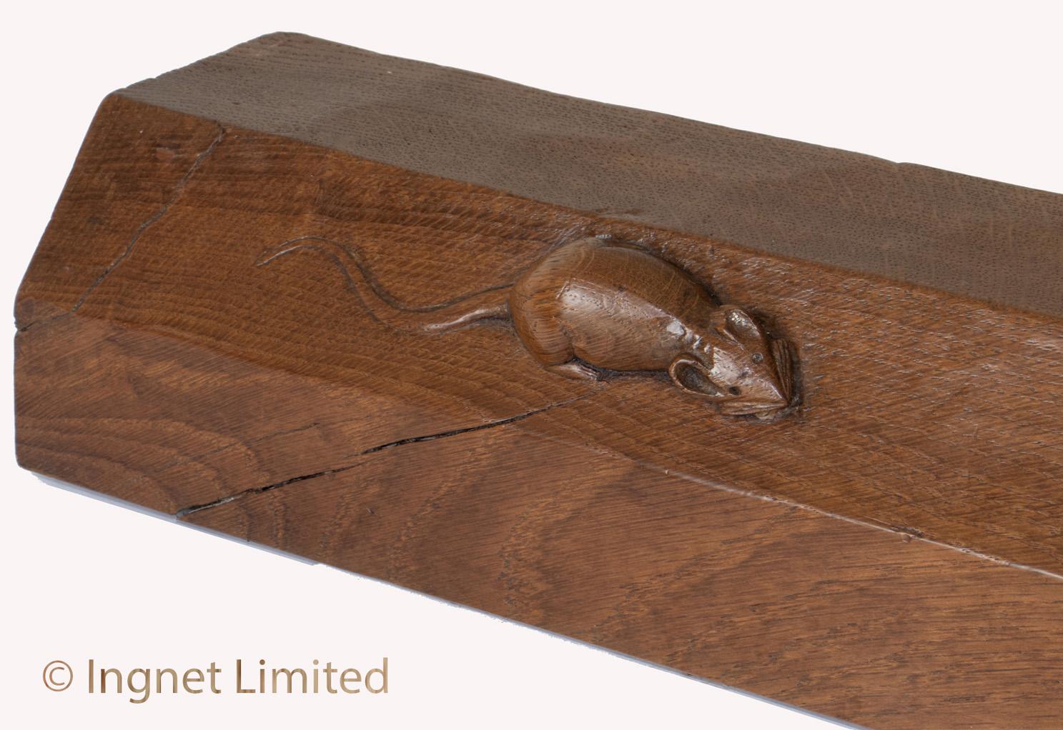 ROBERT MOUSEMAN THOMPSON RARE 1920s DOUBLE MOUSE SIGNED FENDER – Ingnet