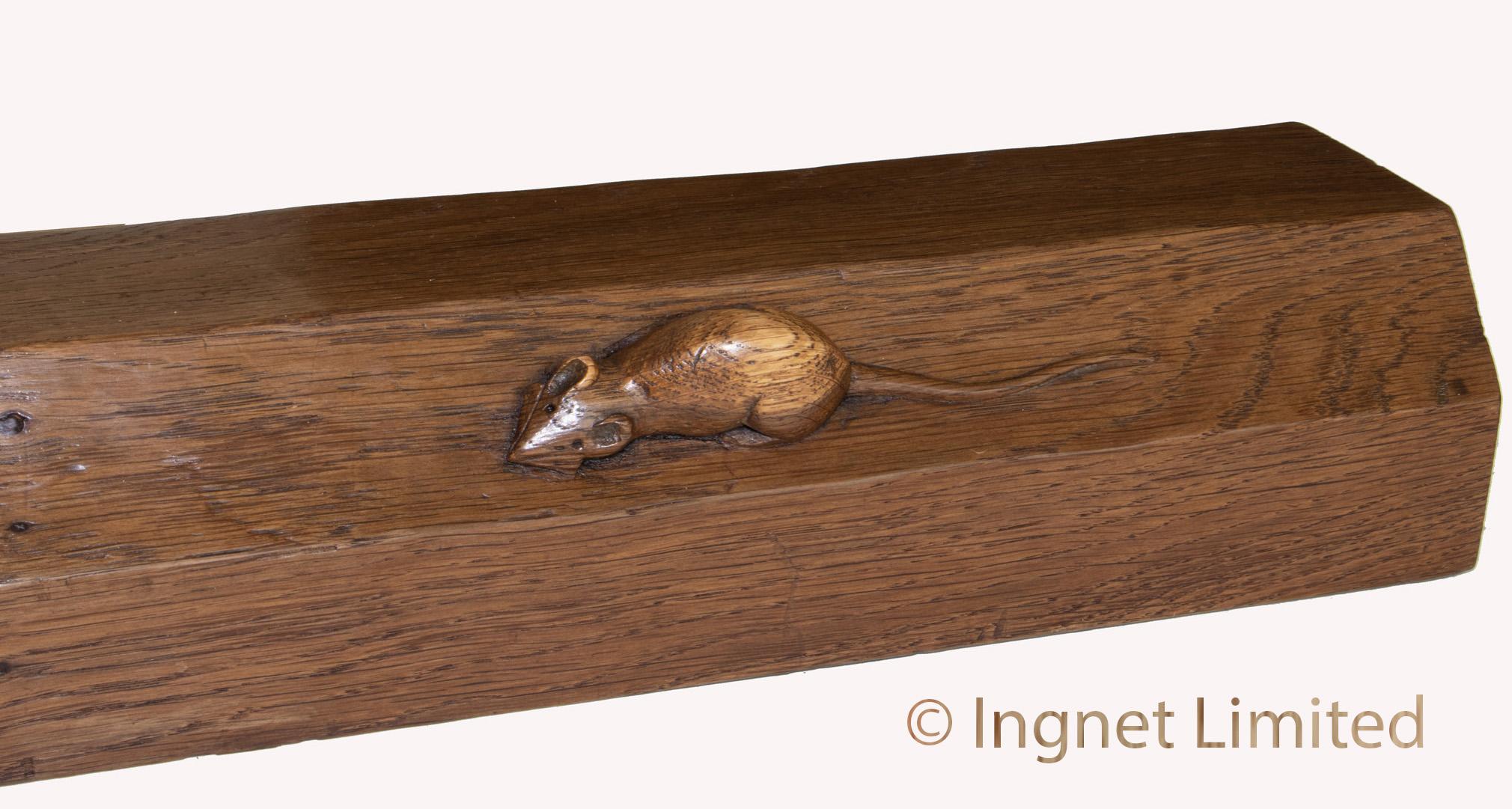 ROBERT MOUSEMAN THOMPSON RARE 1920s DOUBLE MOUSE SIGNED FENDER – Ingnet