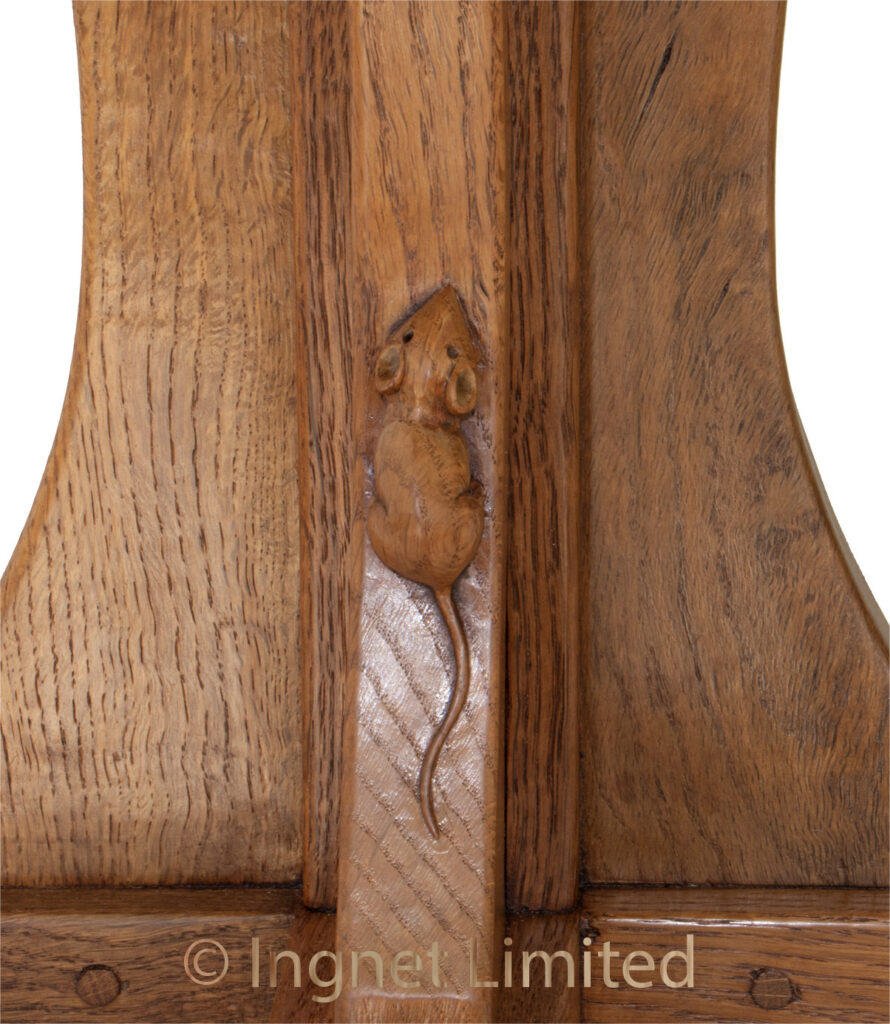 ROBERT MOUSEMAN THOMPSON VINTAGE OAK OCTAGONAL TABLE – Ingnet