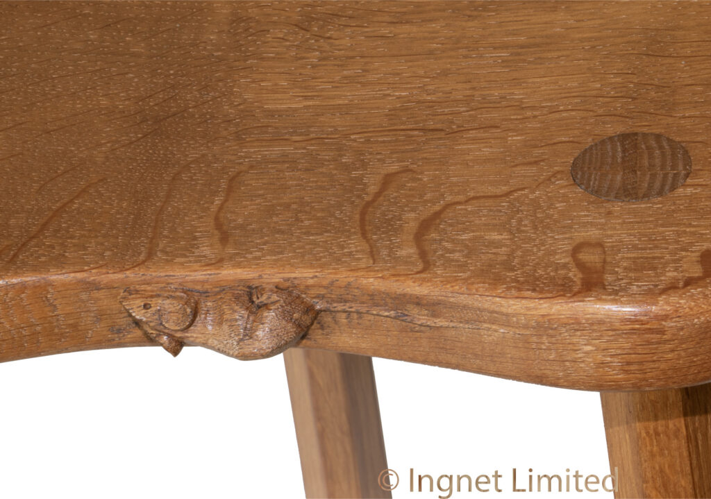 ROBERT MOUSEMAN THOMPSON 3 LEGGED STOOL – Ingnet