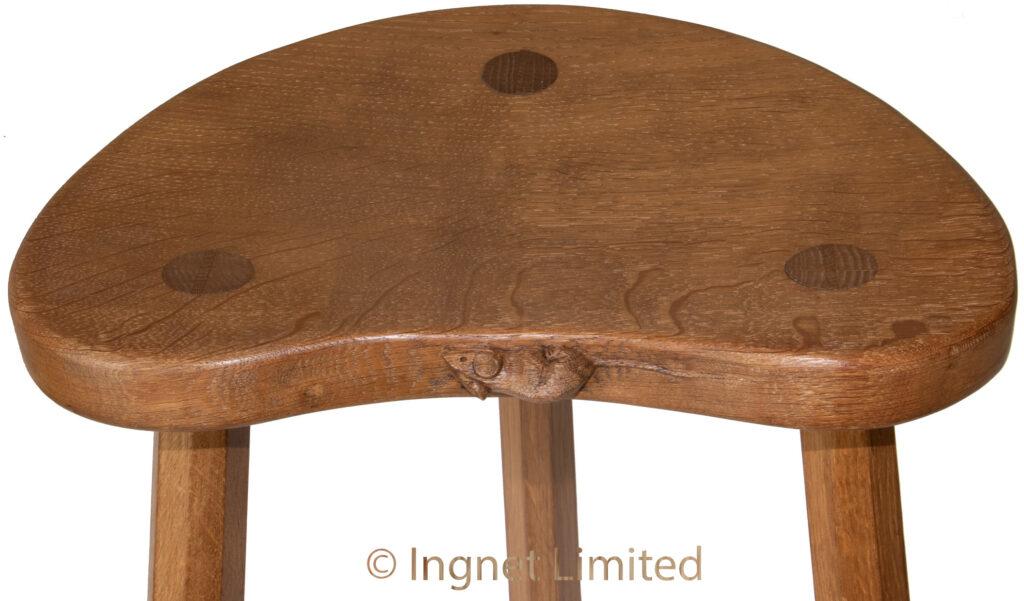 ROBERT MOUSEMAN THOMPSON 3 LEGGED STOOL – Ingnet