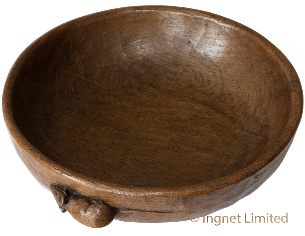 ROBERT MOUSEMAN THOMPSON CLASSIC OAK FRUIT BOWL – Ingnet