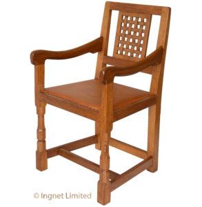 ROBERT MOUSEMAN THOMPSON OAK ARMCHAIR CHAIR – Ingnet
