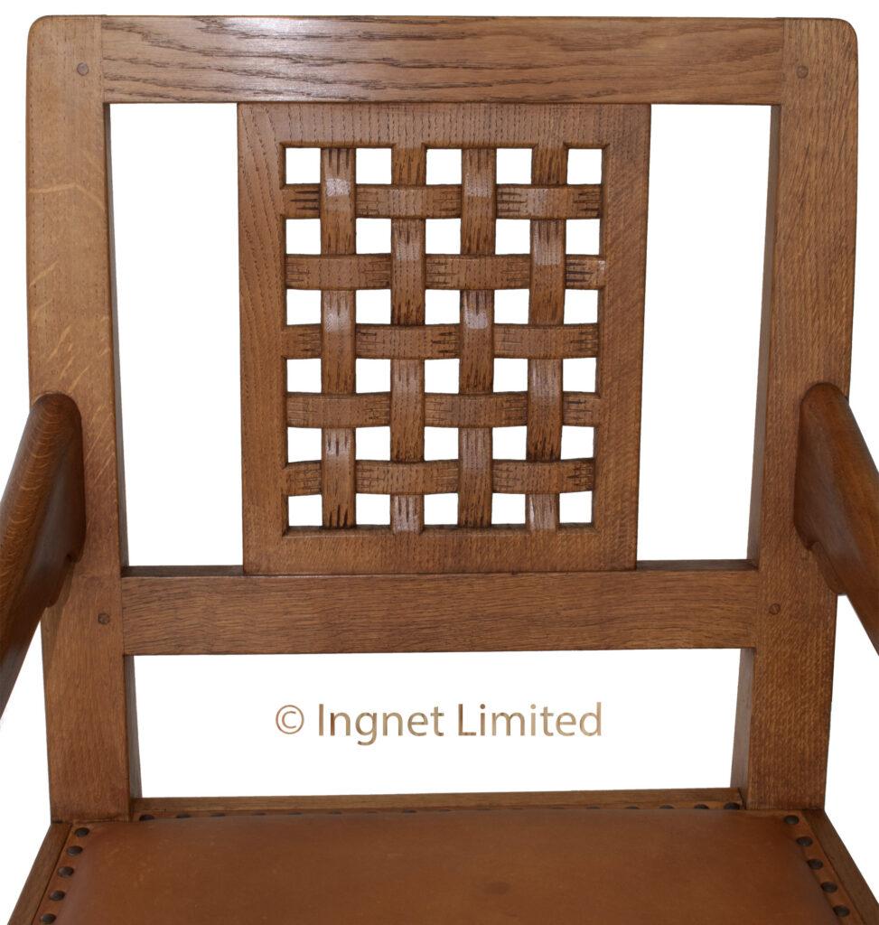 ROBERT MOUSEMAN THOMPSON OAK ARMCHAIR CHAIR – Ingnet