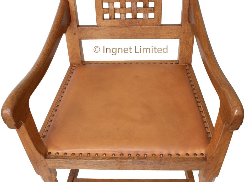 ROBERT MOUSEMAN THOMPSON OAK ARMCHAIR CHAIR – Ingnet