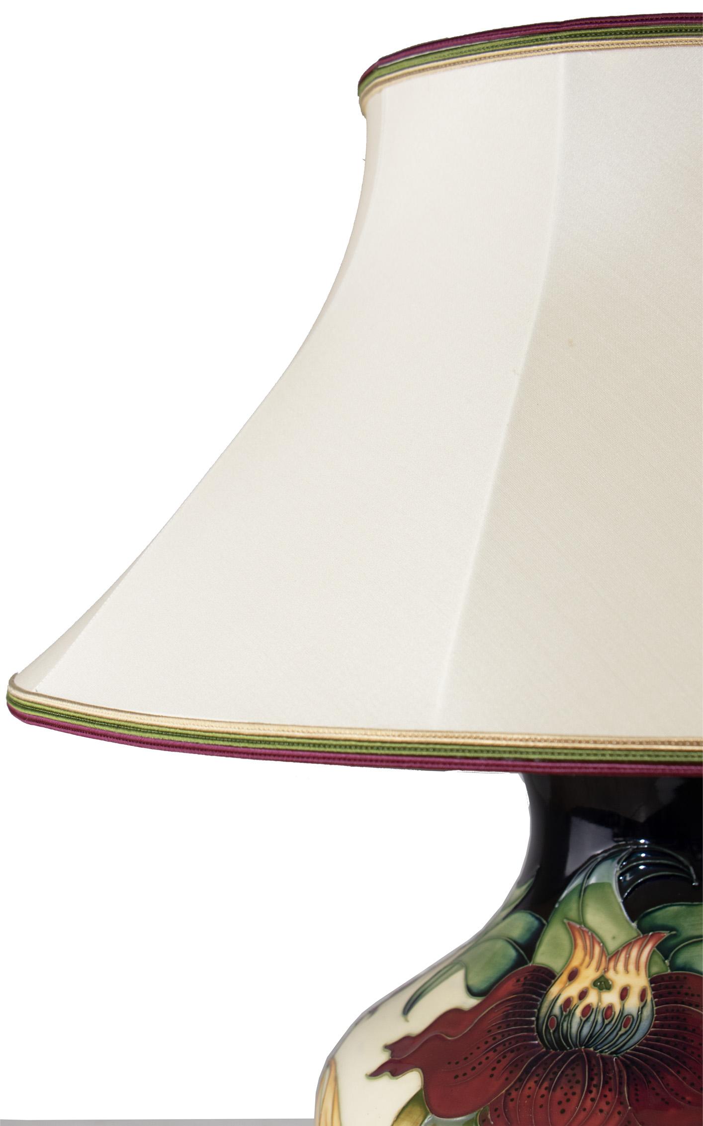 MOORCROFT ANNA LILY TABLE LAMP DESIGNED BY NICOLA SLANEY – Ingnet