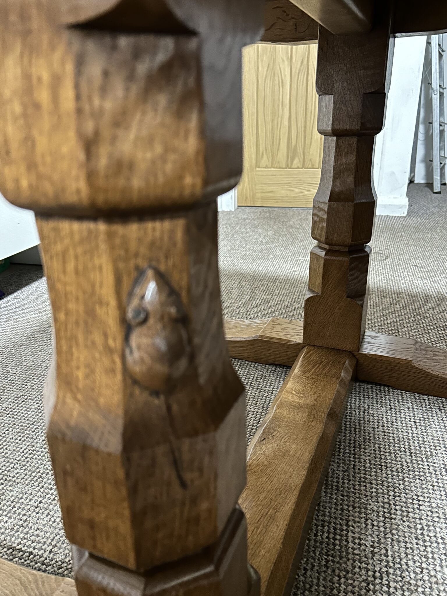 ROBERT MOUSEMAN THOMPSON 4FT REFECTORY STYLE DINING TABLE – Ingnet