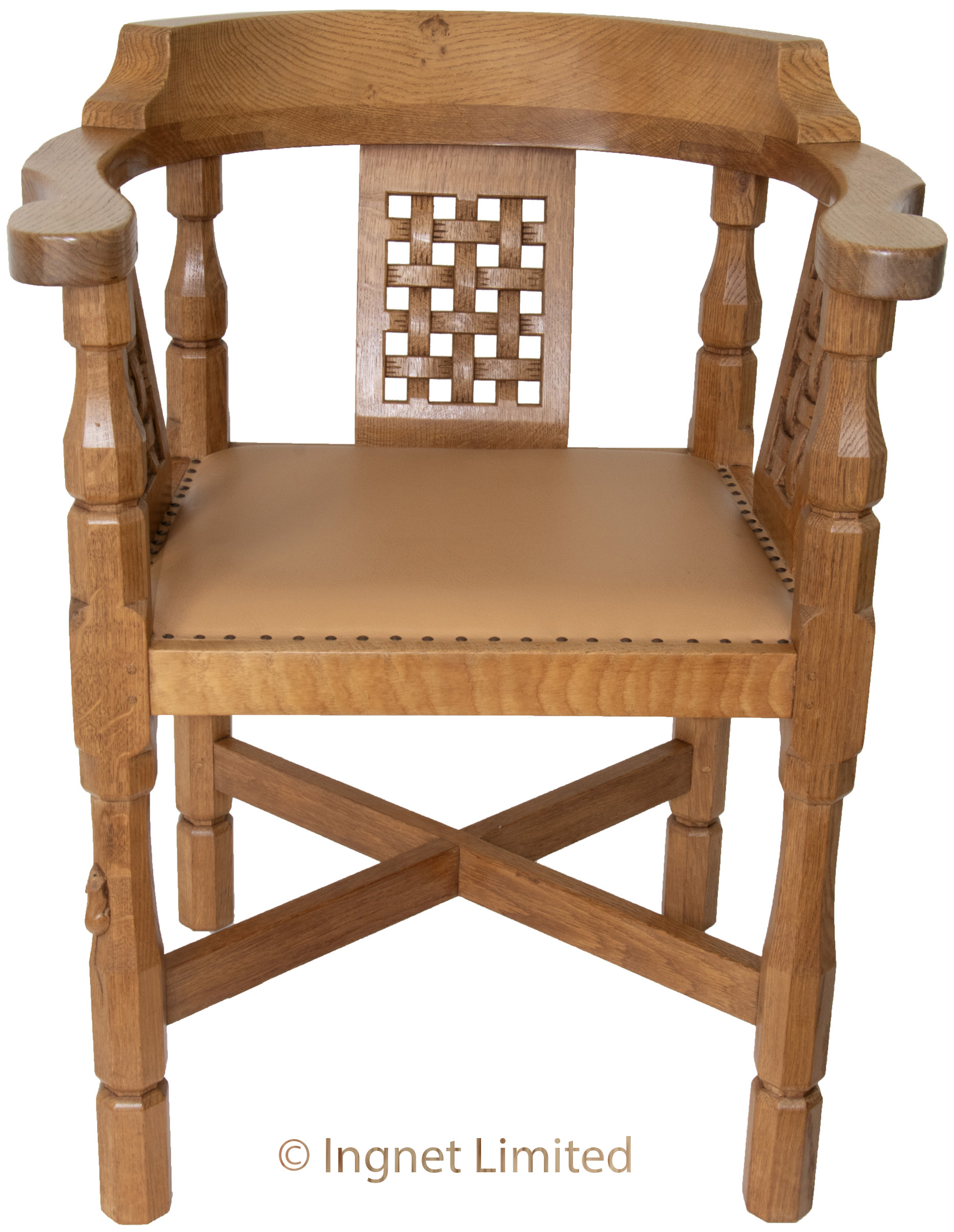 ROBERT MOUSEMAN THOMPSON MONK’S OAK CHAIR – Ingnet
