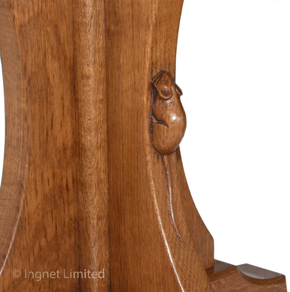 ROBERT MOUSEMAN THOMPSON OAK ADZED OCTAGONAL COFFEE TABLE – Ingnet