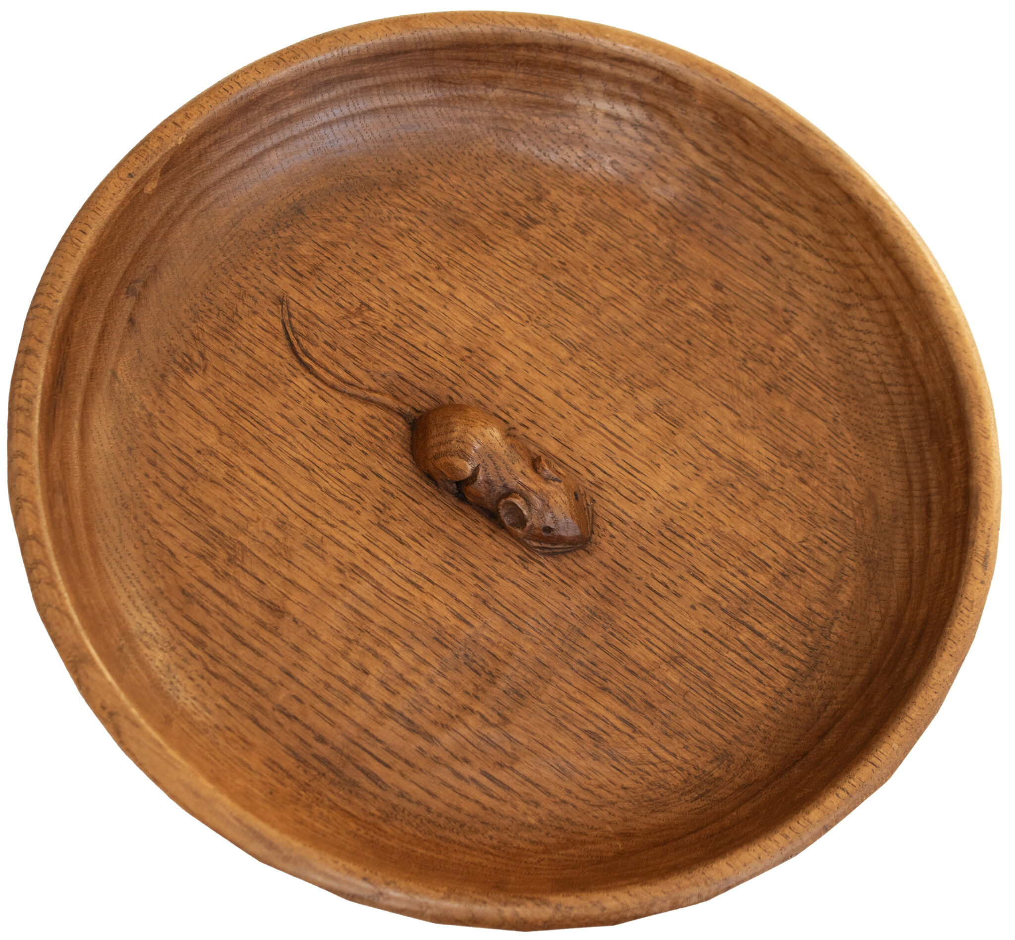 ROBERT MOUSEMAN THOMPSON OAK FRUIT BOWL – Ingnet