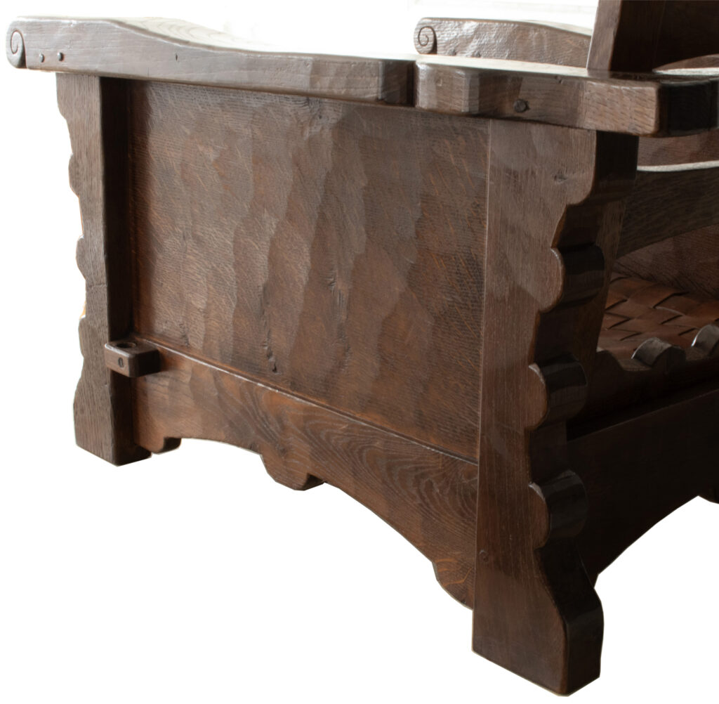 ROBERT MOUSEMAN THOMPSON RARE EARLY READING CHAIR – Ingnet