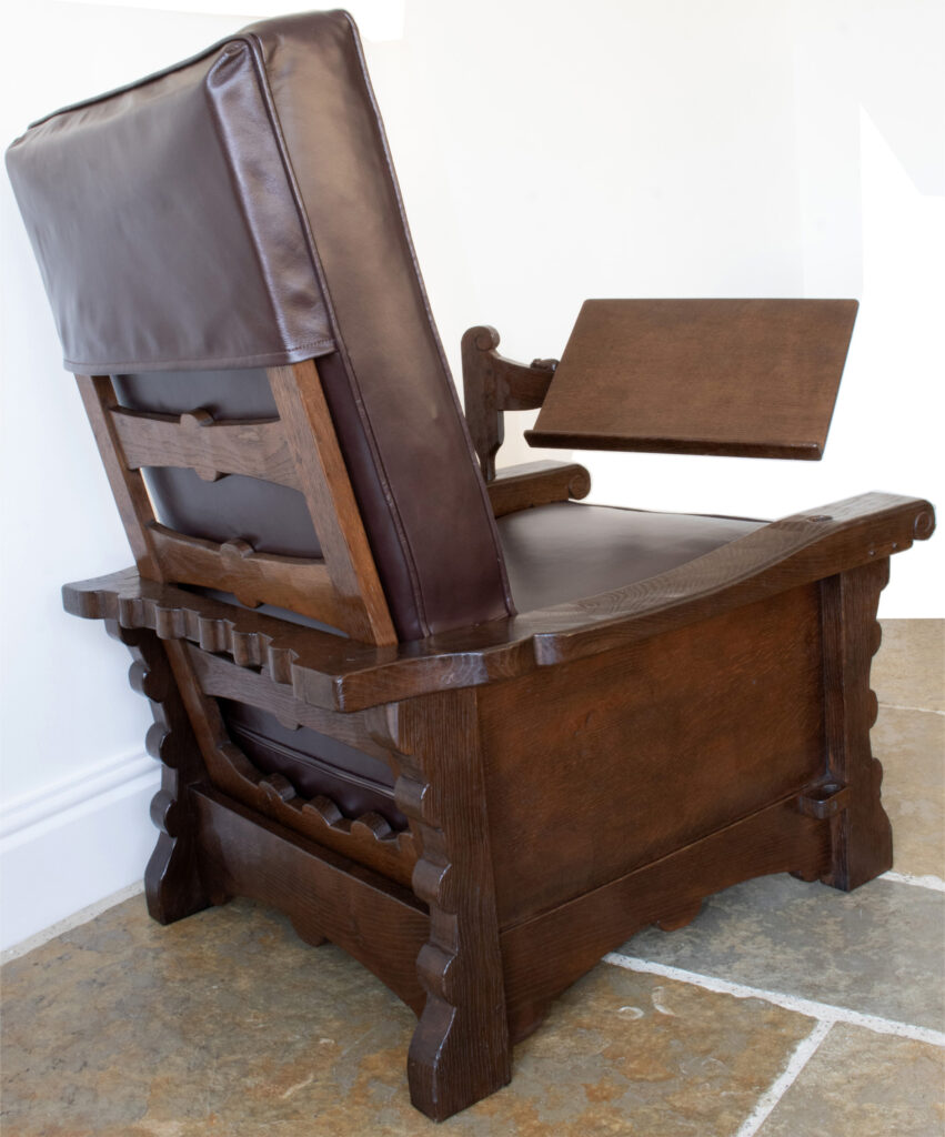 ROBERT MOUSEMAN THOMPSON RARE EARLY READING CHAIR – Ingnet
